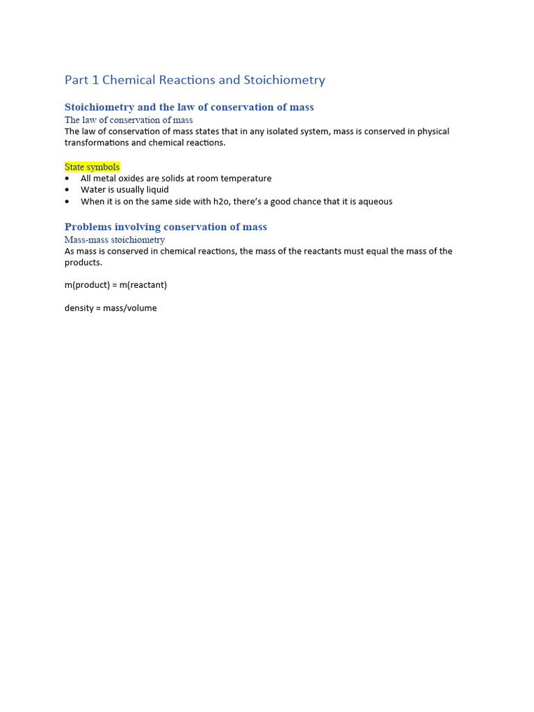 Module 2 Introduction to Quatitative Chemistry | PDF | Gases | Mole (Unit)