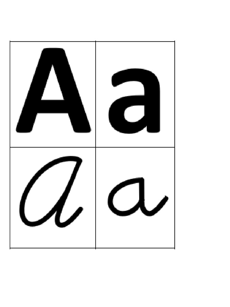 Abecedario Pared Final | PDF