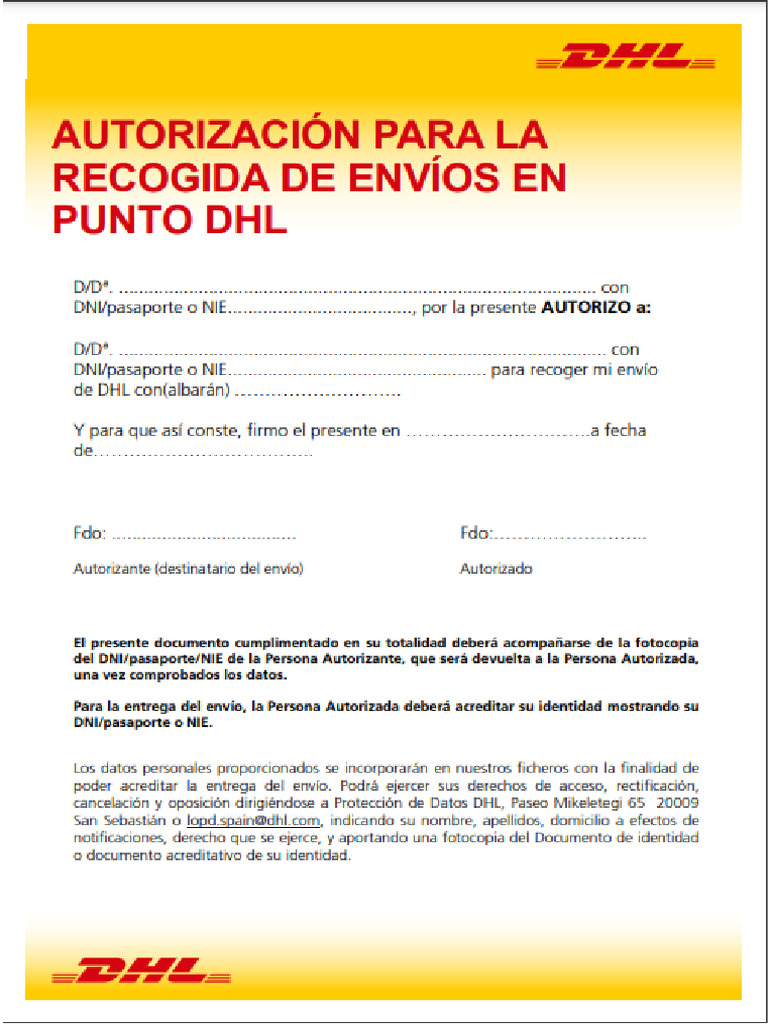 DHL | PDF