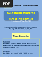 AMLC Online Registration Guide | PDF | Email Address | Money Laundering