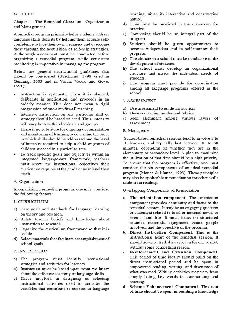 English Electives 1 Reviewer | Download Free PDF | Learning | Syllable