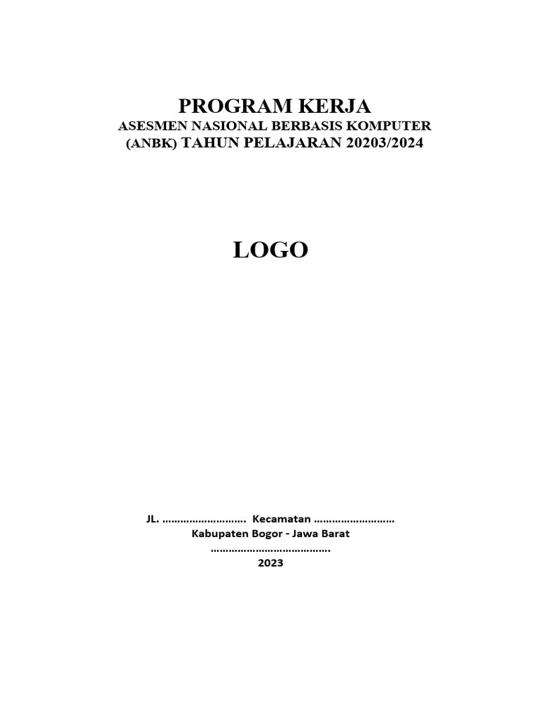 Program ANBK | PDF
