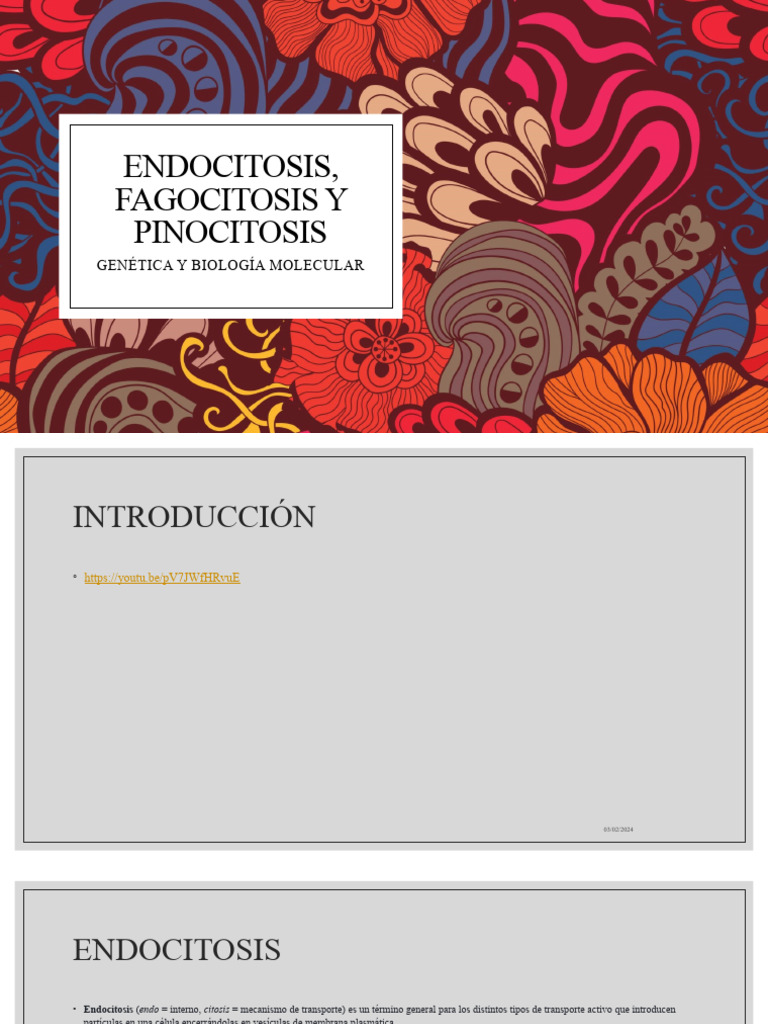 Endocitosis, Fagocitosis y Pinocitosis | PDF | Membrana celular | Biotecnología