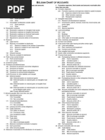 Belgian Chart of Accounts (Version 2020) | PDF