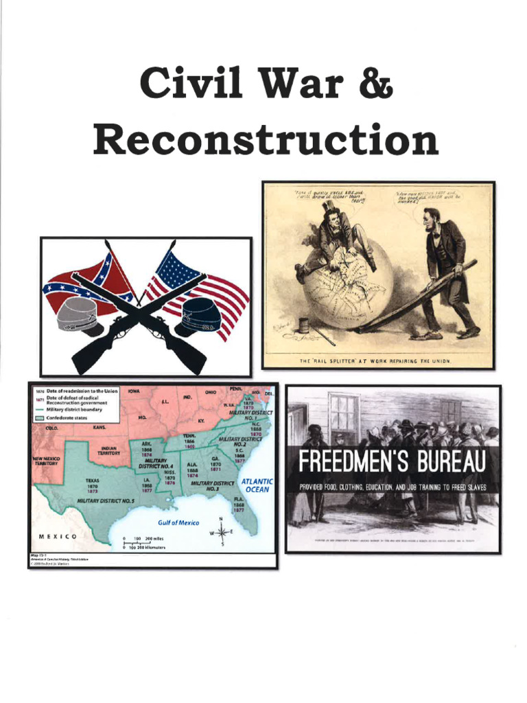 7 - Civil War - Reconstruction - Packet 19-20 | PDF