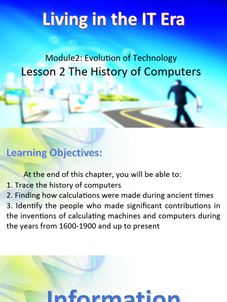 Living in The IT Era Lesson 2 - V2 - 2021 | Download Free PDF | Personal Computers | Computer ...