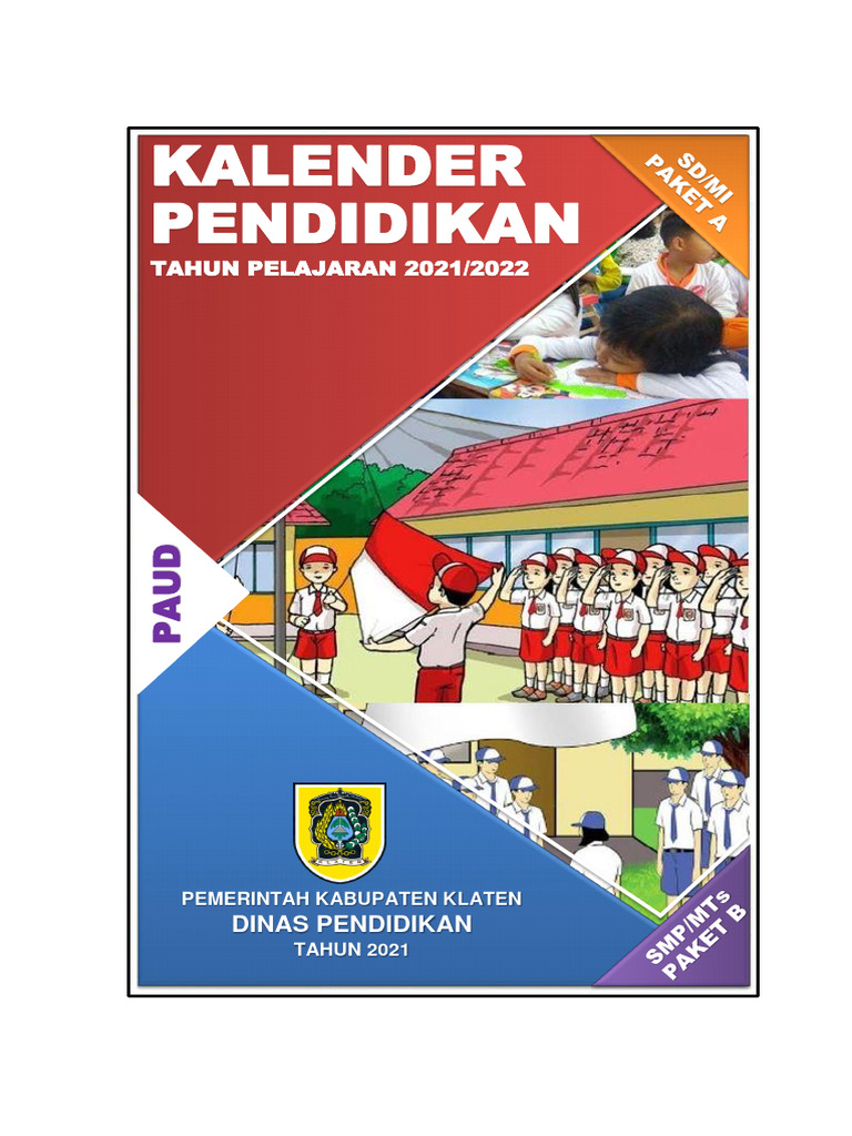 Kalender Pendidikan 2021-2022 | PDF