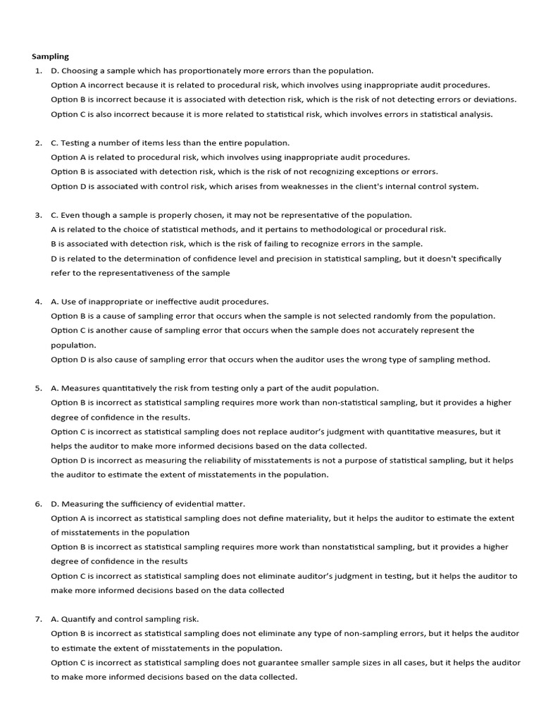 Chapter-2-Sampling | PDF | Statistics | Sampling (Statistics)