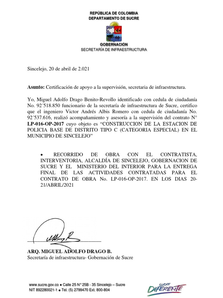 Certificacion ESTACION DE POLICIA | PDF Certificacion ESTACION DE POLICIA | PDF
