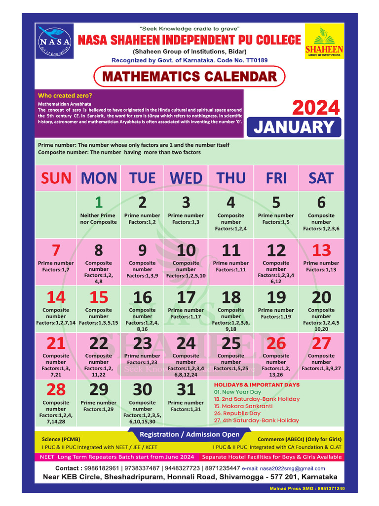 2024 Calender | PDF