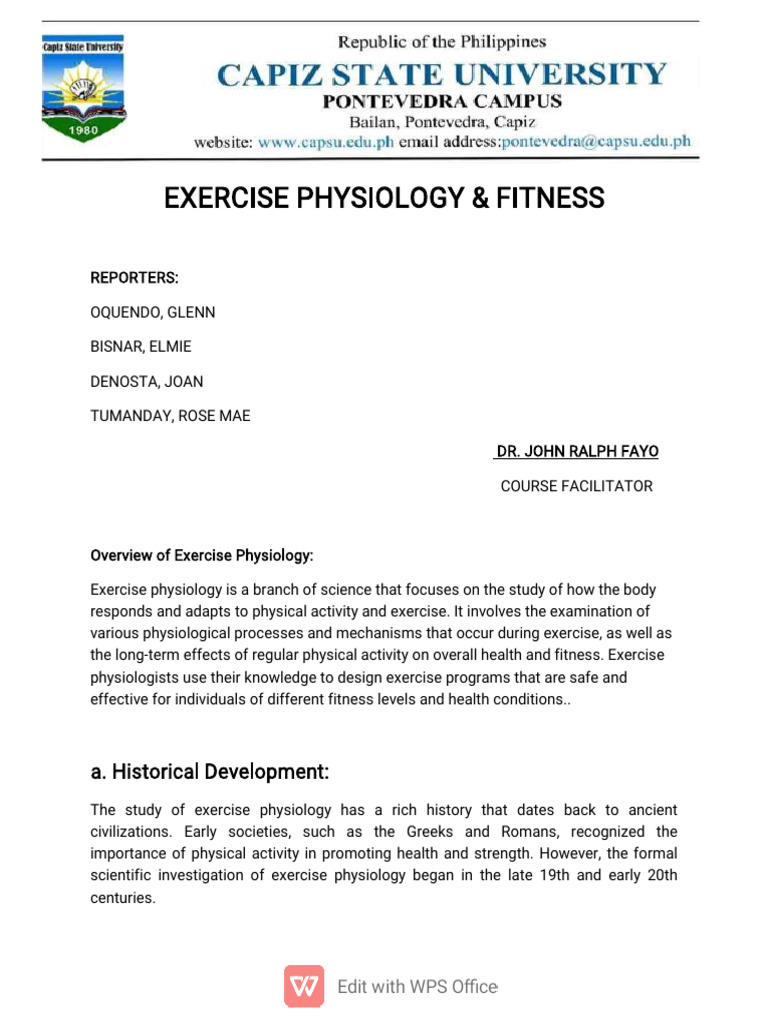 PED 115 Handouts Group 1 | PDF | Physical Fitness | Public Health