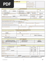 Formulario 001 MSP | PDF