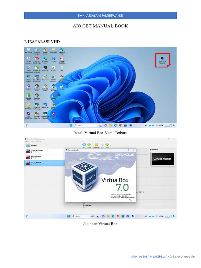 Aio Cbt Manual Book | PDF