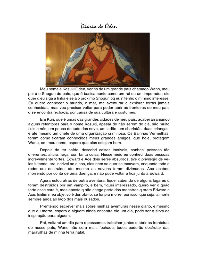 Diário de Oden | PDF