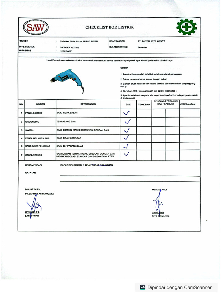 Peralatan Filling Shed 02-02-2024 19.57 | PDF