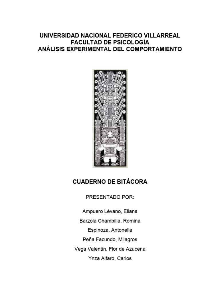 Cuaderno de Bitácora | PDF