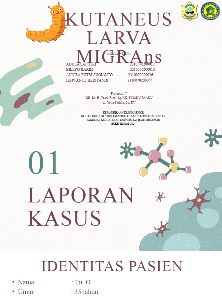 Creeping Eruption_Kel.1 (Kutaneus Larva Migrans) | PDF