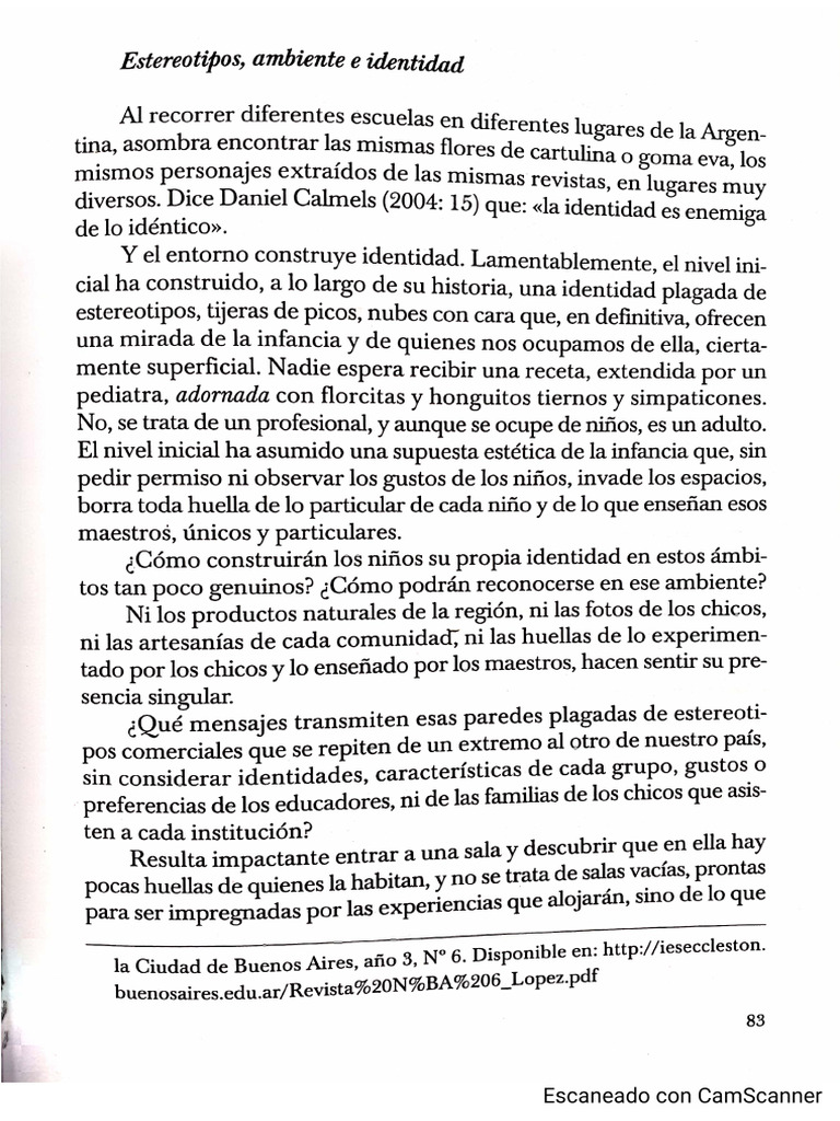 Primeras Huellas. Patricia Berdichevsky - 2012 | PDF