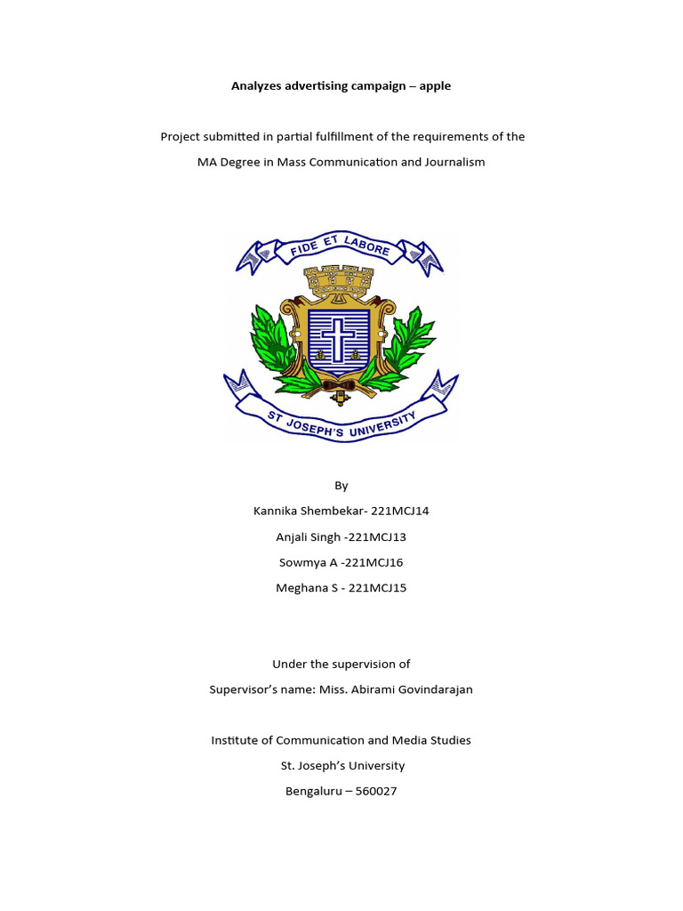Ad Final Report | PDF