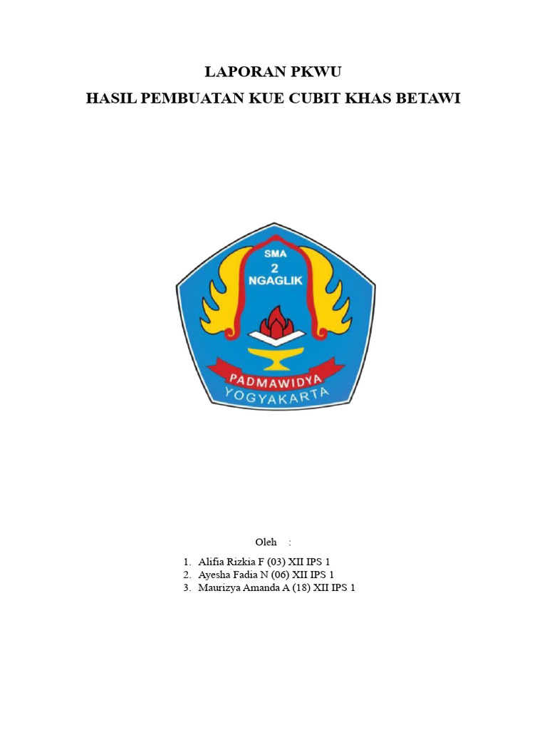 Lap Pkwu Kue Cubit | PDF