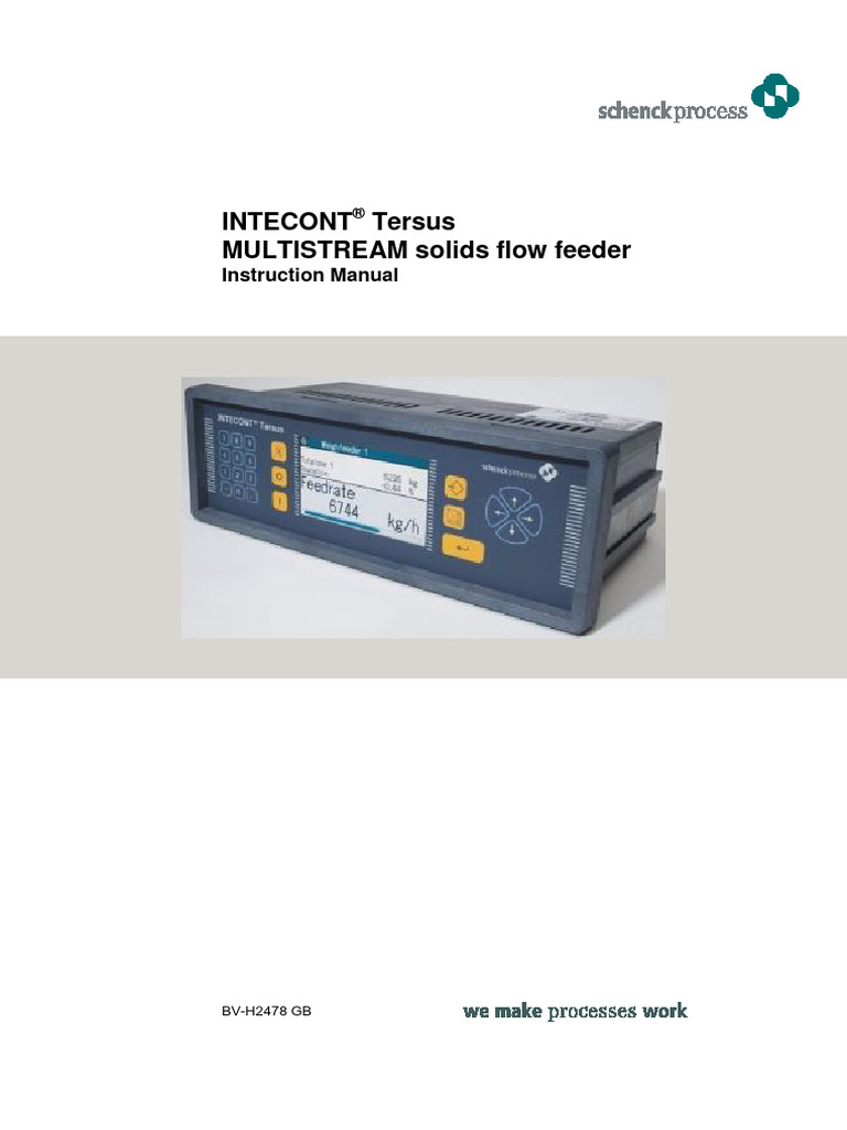 Solid Flow Feeder - Intecont Tersus | PDF | Computers | Technology ...