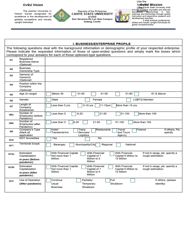 Research Instrument With Consent For Review | PDF
