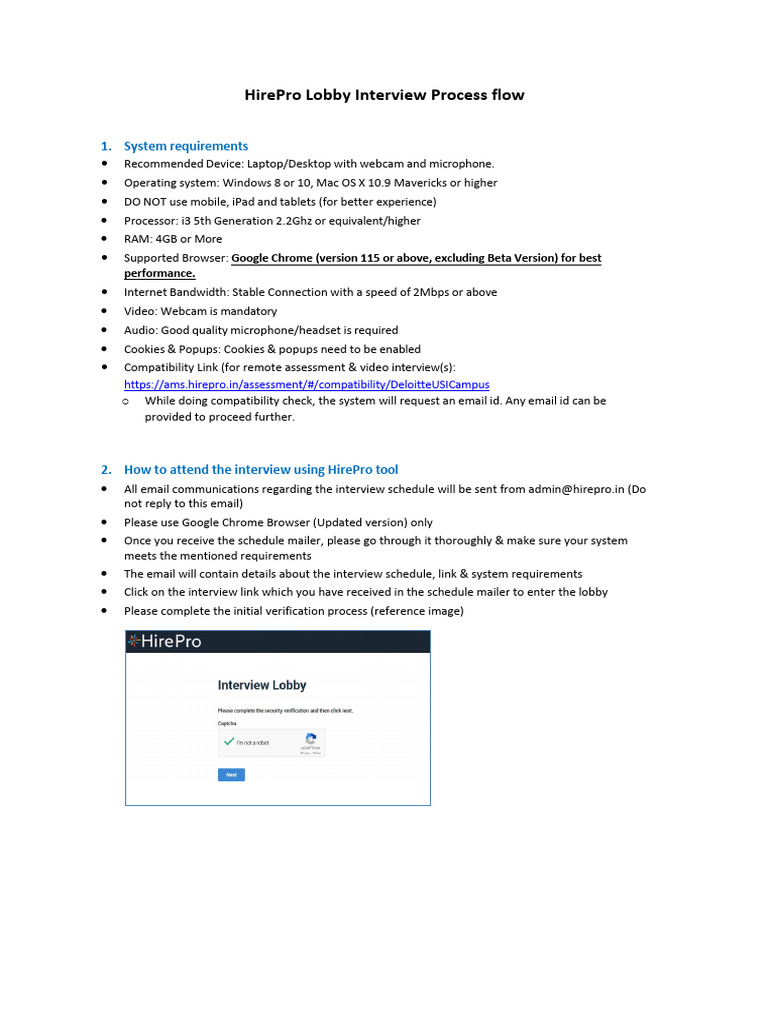 Deloitte Know Your Interview Tool | PDF | Operating System Families ...