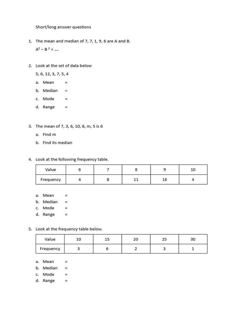 Math Grade 8 - Final Test Practice | PDF | Mean | Philosophical Methodology