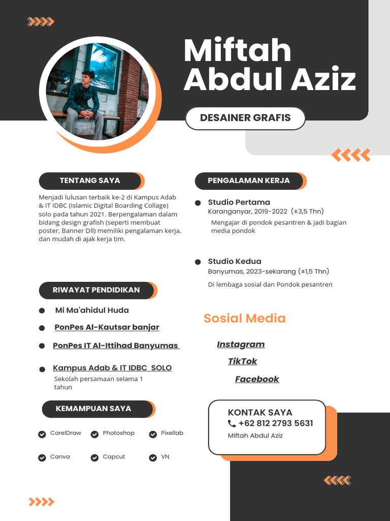 CV Design Miftah | PDF
