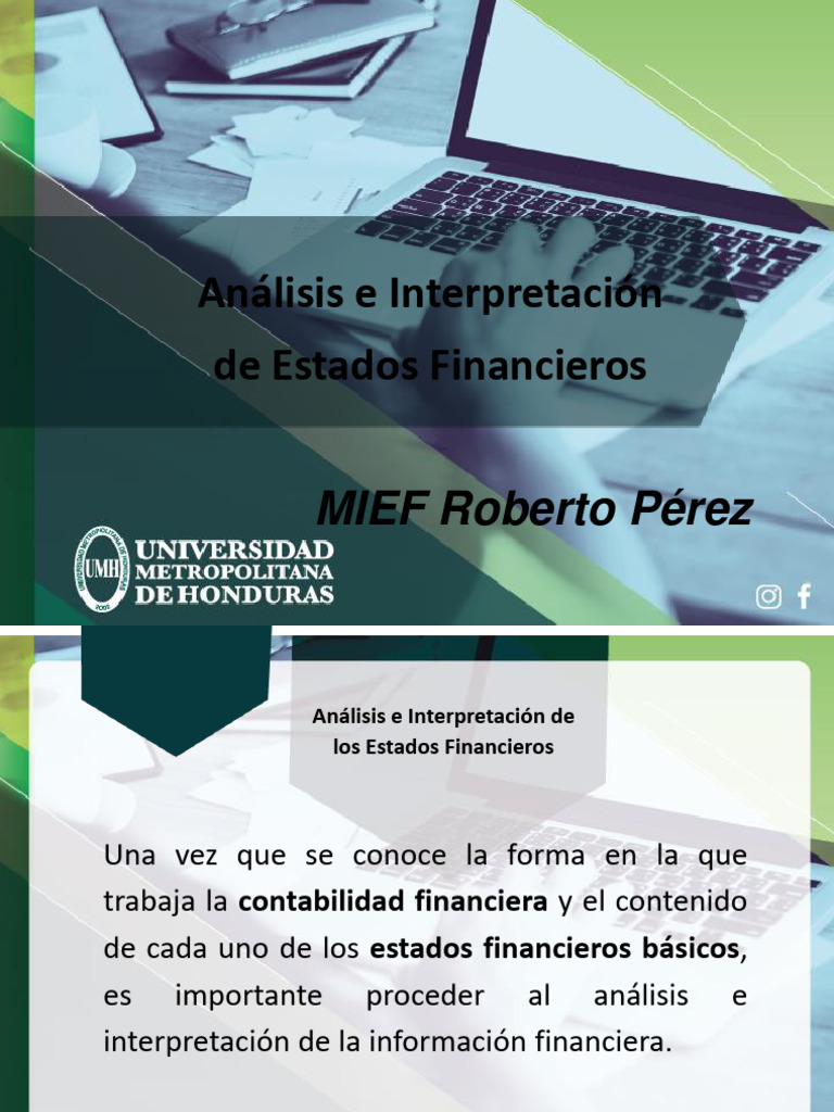 Intro Analisis Financiero RPD | PDF | Estado financiero | Business