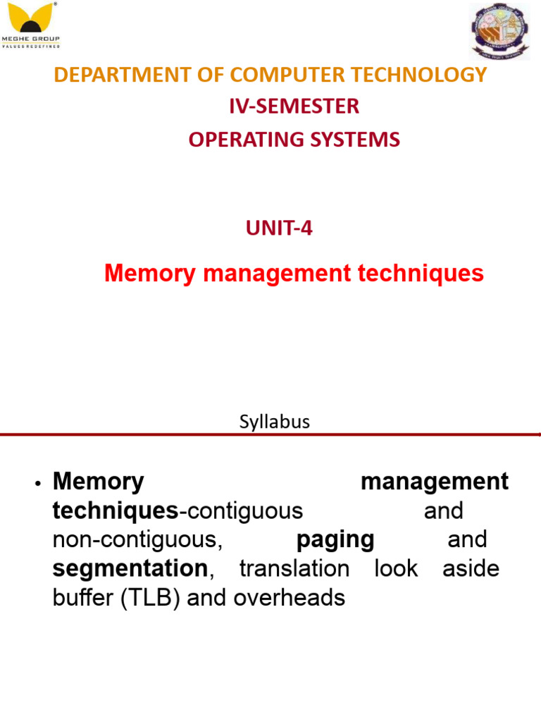 Unit 4 | PDF | Computer Data Storage | Library (Computing)