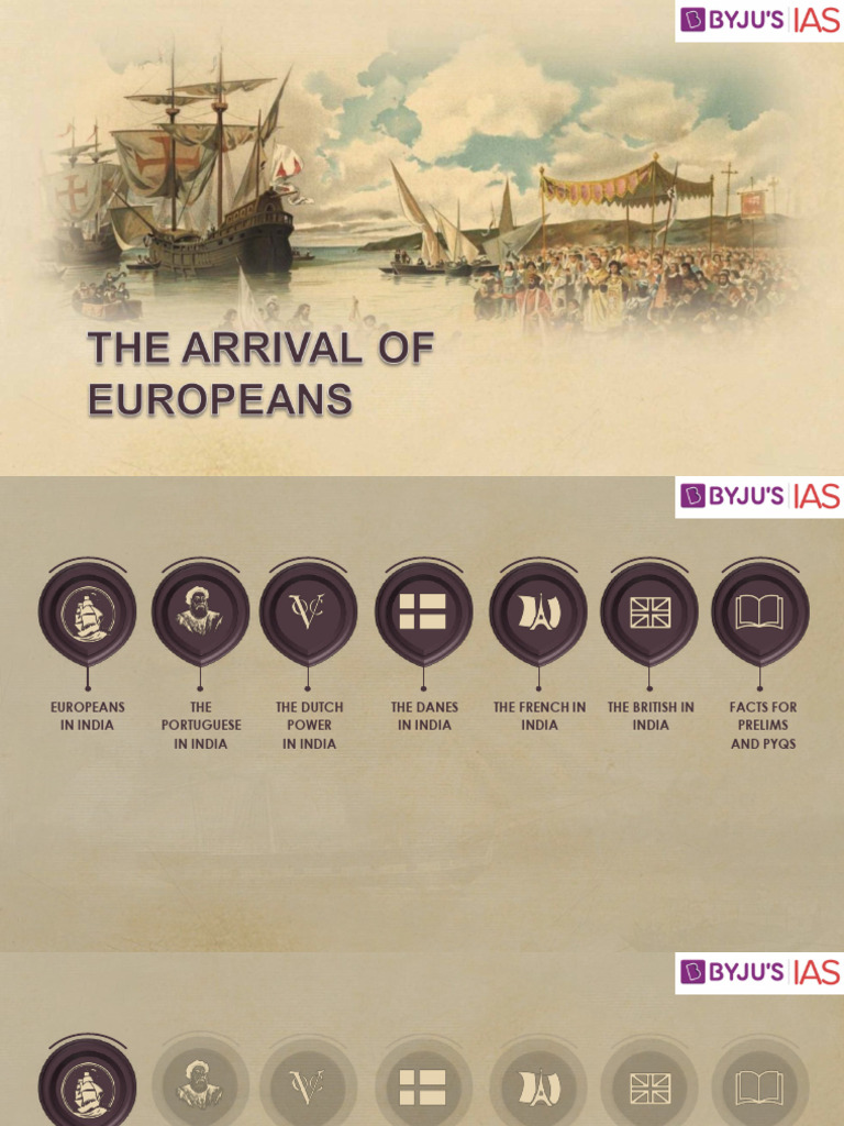 The Arrival of Europeans | PDF