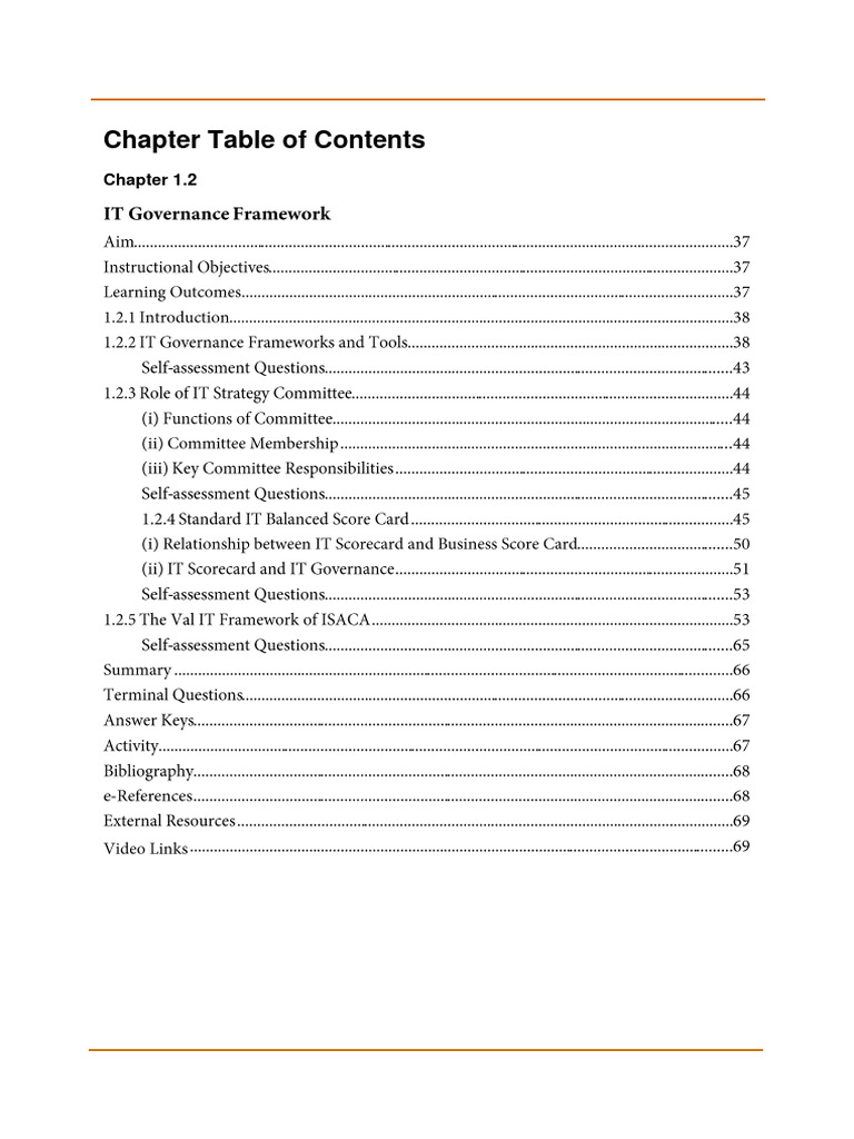 IT Governance Framework | PDF