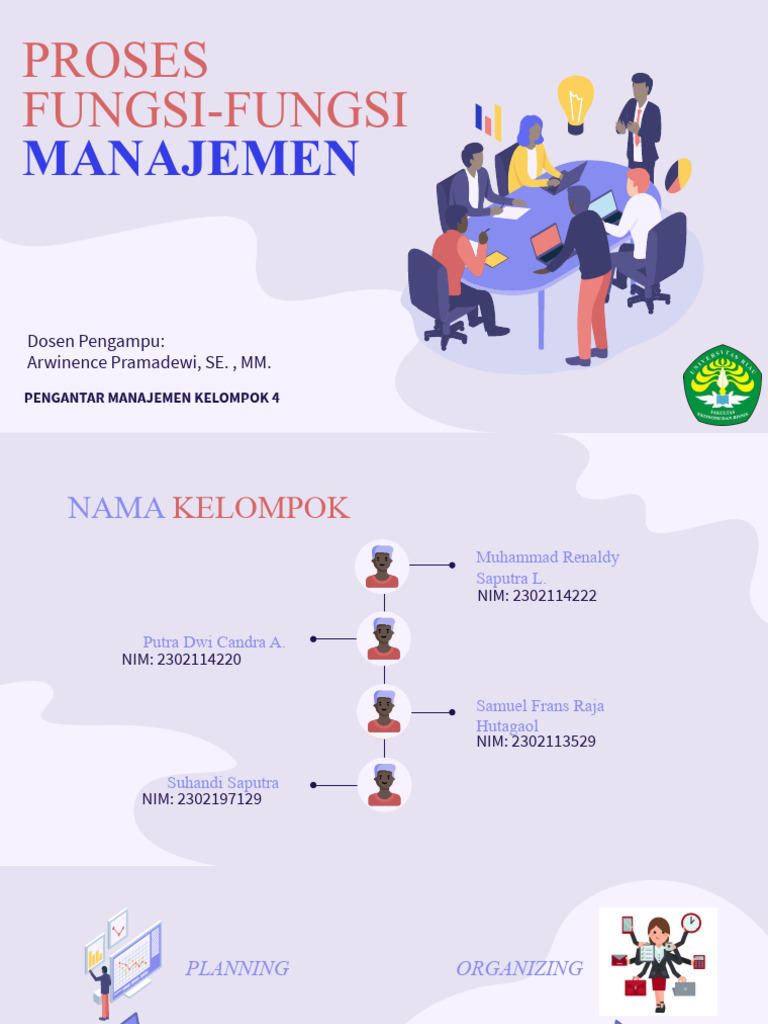 Kelompok 4-Fungsi Manajemen | PDF