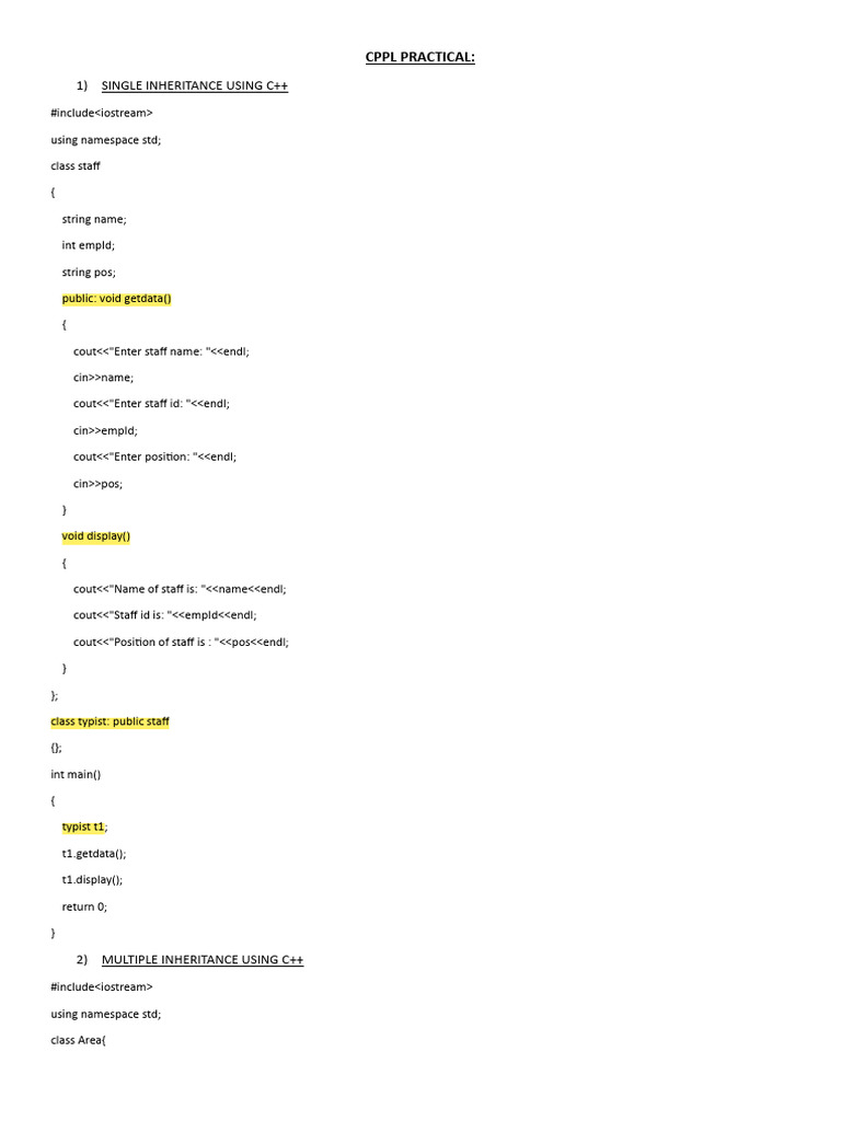 CPPL Practical | PDF | Computer Science | Software Development