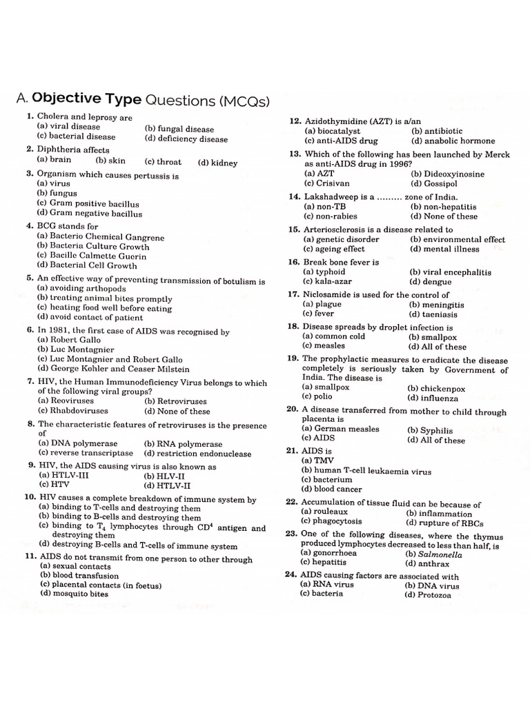 Xii Model-4, Bio QS With Solutions, Practice Paper | PDF