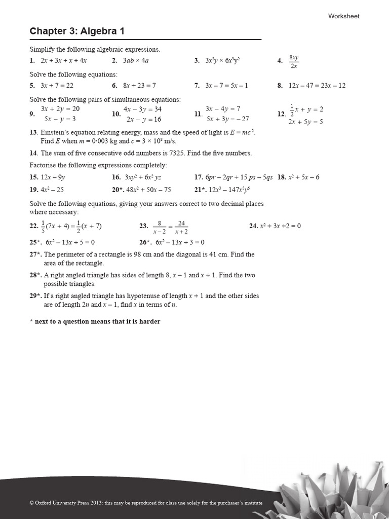 0607 Worksheet3 | PDF | Teaching Methods & Materials