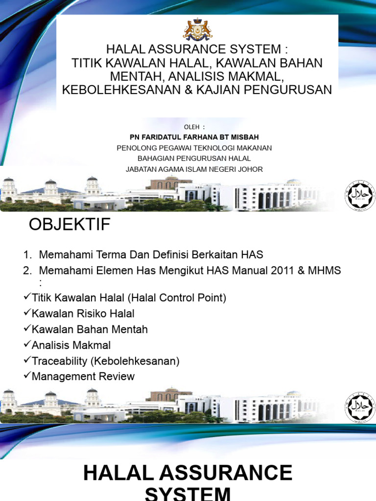 Has (HCP, Bahan Mentah, Traceability, Analisis & Managment Review) | PDF