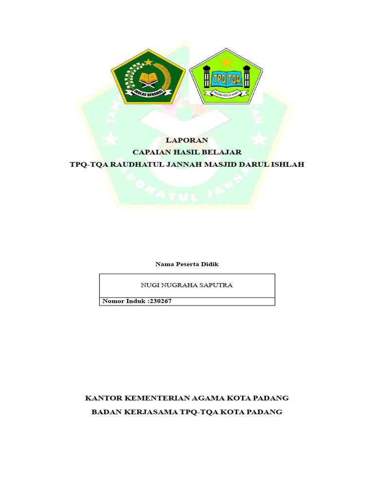 Biodata Nugi | PDF