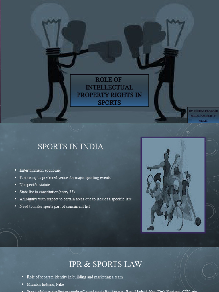 Intellectual Property in Sports Law | PDF