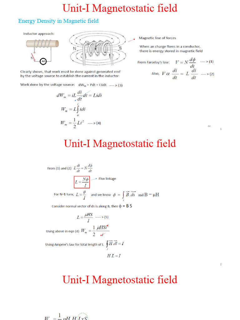 Magnetostatic Field Basics | PDF