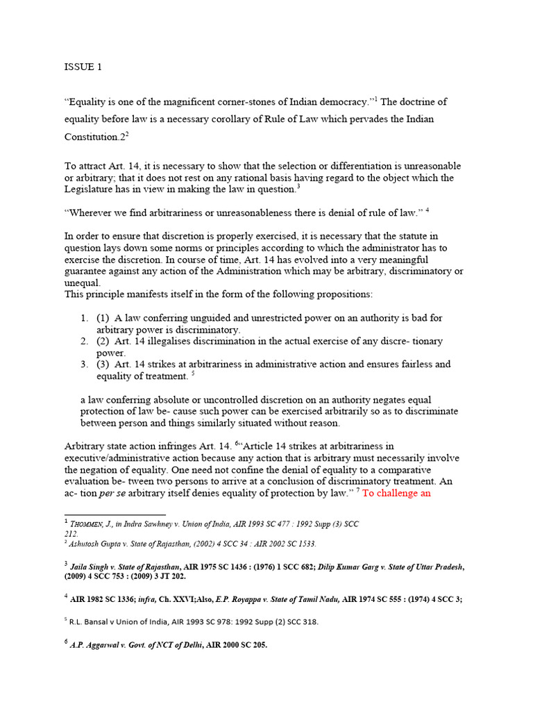 Intra Moot Level 2 | PDF