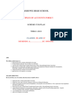 Form 1 Accounting Notes | PDF | Debits And Credits | Bookkeeping