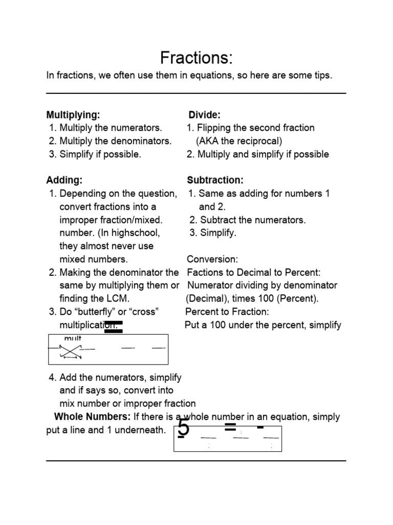 Math Notes Pdf Area Multiplication