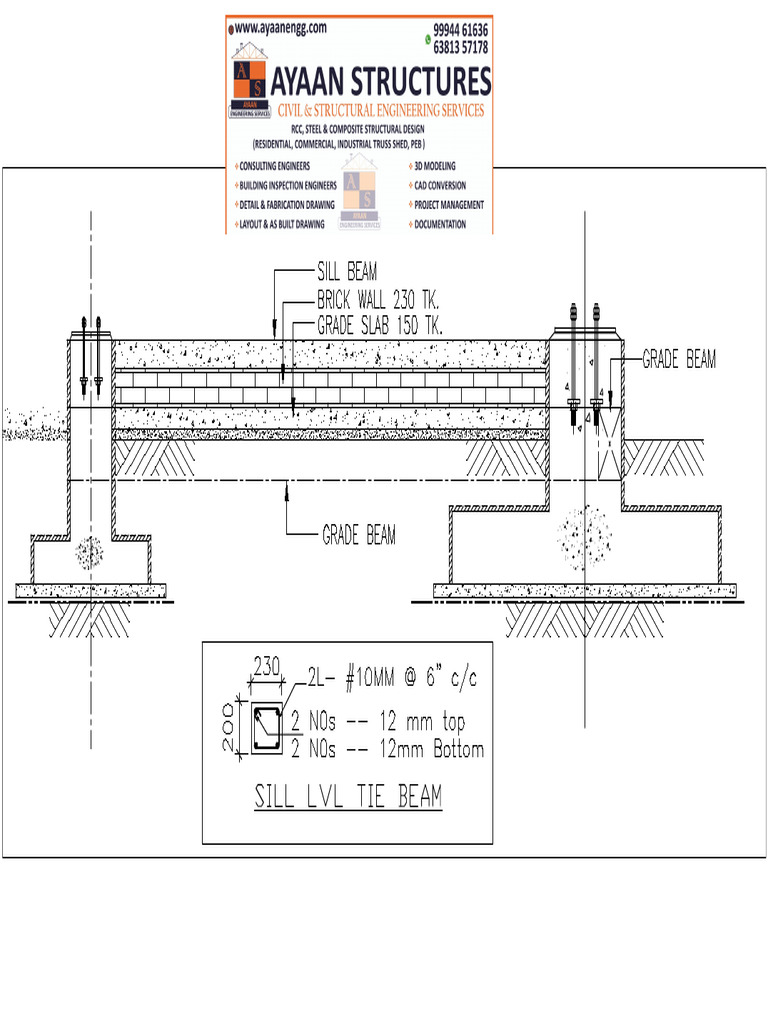 SILL BEAM DETAILS | PDF