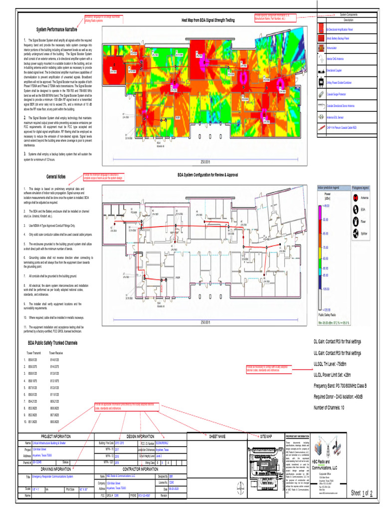 Example BDA System Design Drawing 07 21 | PDF