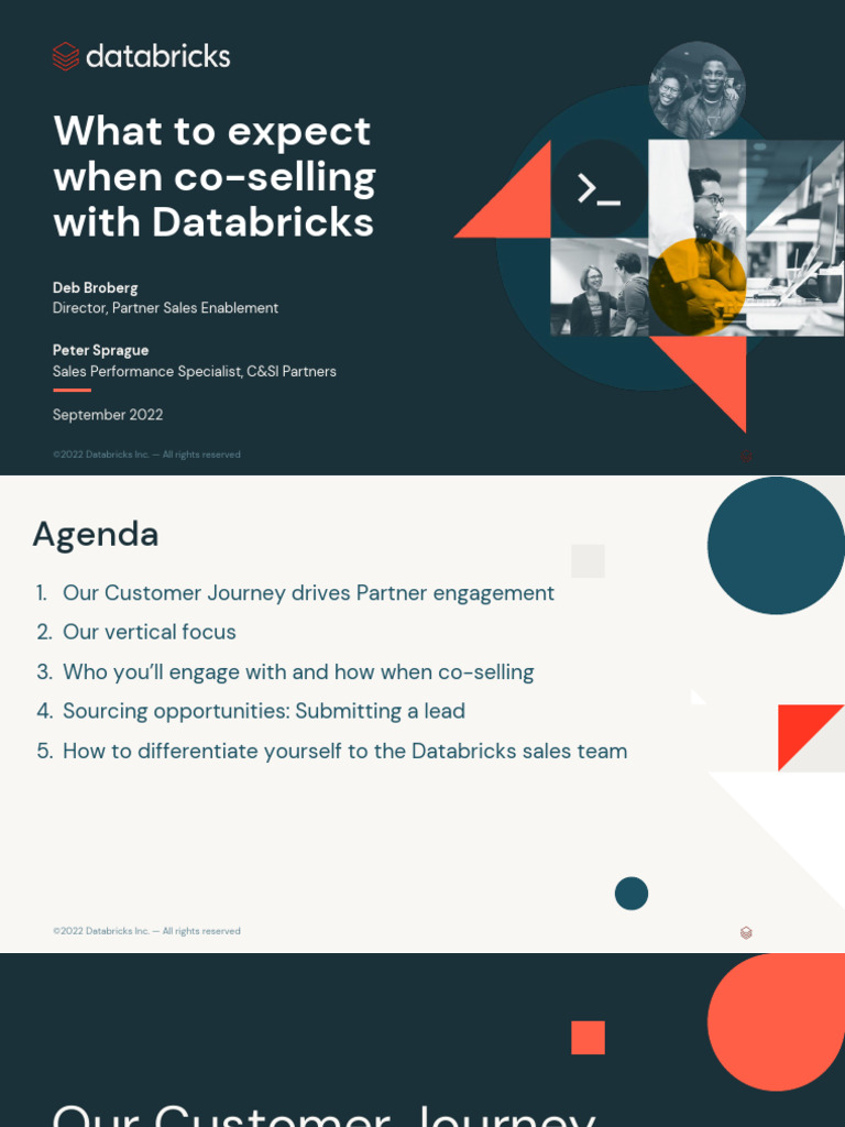 What To Expect When Co-Selling With Databricks | PDF | Cloud Computing ...