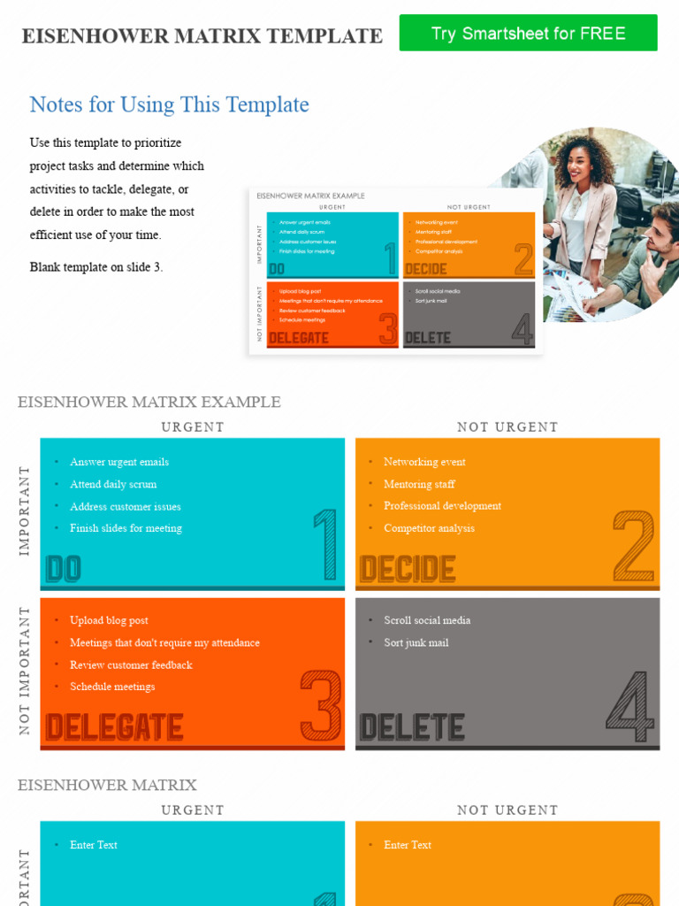 IC Eisenhower Matrix 11625 - PowerPoint | PDF