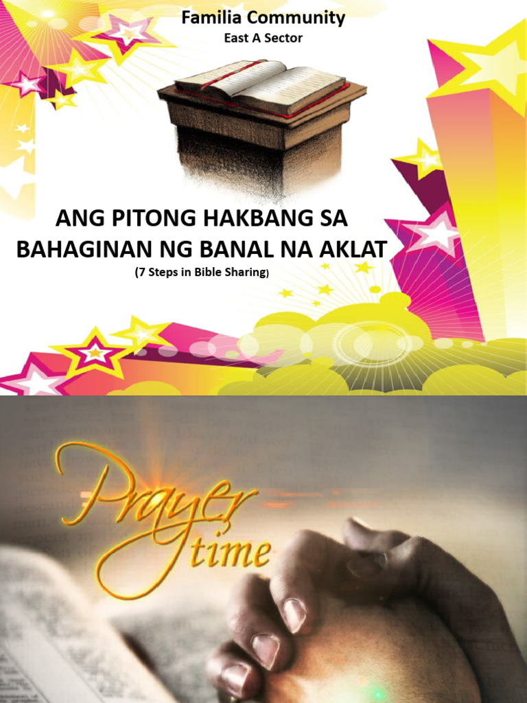 Pitong Hakbang Sa Pagtunghay NG Banal Na Aklat | PDF