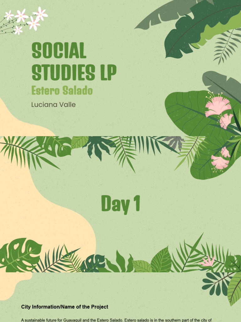 Social Studies Day 2 LP | PDF